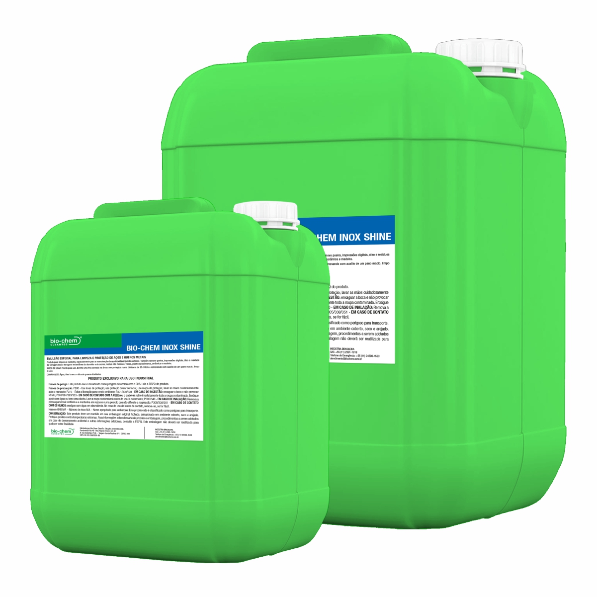 BIO-CHEM INOX SHINE – TOTALFIX – Soluções Industriais